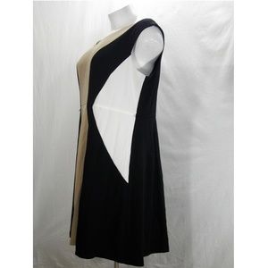 Covington | Dresses | Covington Plus Size Sleeveless Colorblock Dress ...